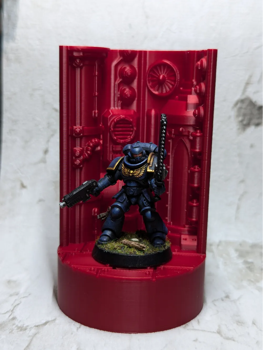 Miniature Display Stand A Warhammer 40k by DaChemika MakerWorld ...