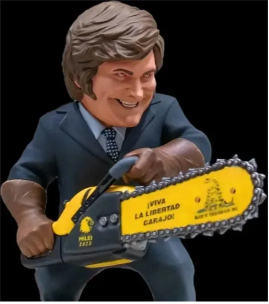 Javier Milei - com a Motosserra por Tincho El Carpincho MakerWorld ...