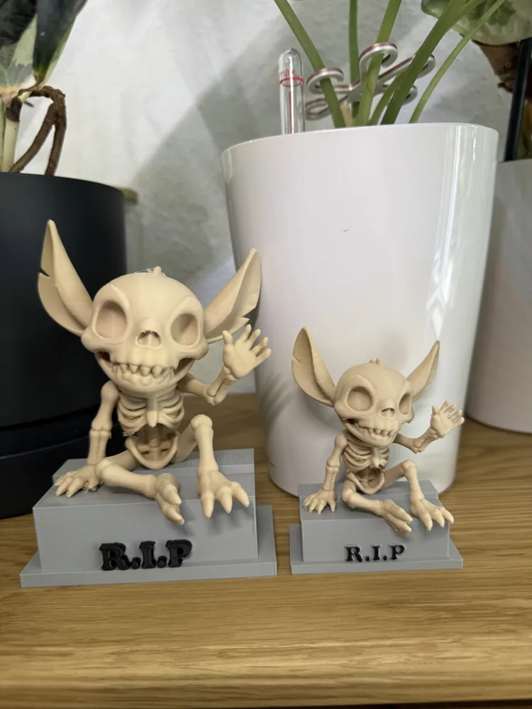 Skeleton Stitch – The undead alien with a heart! by StrabonZ MakerWorld ...