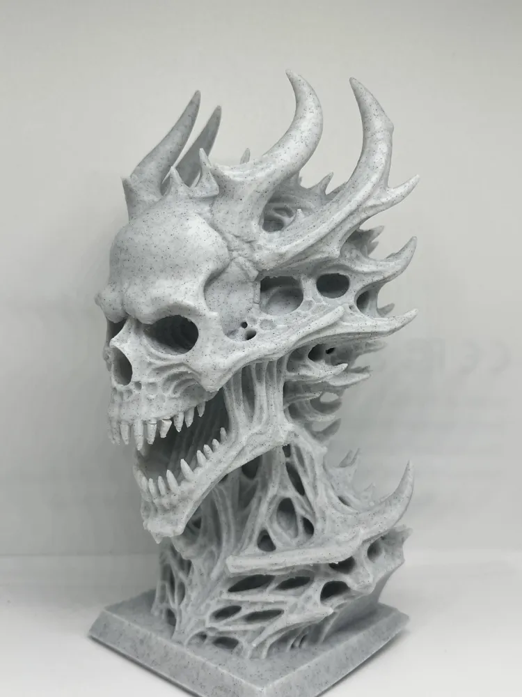 Thorned Revenant skull bust by Future 3D MakerWorld: Download Free 3D ...