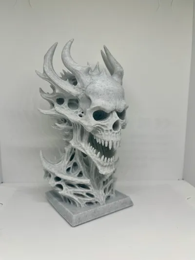 Thorned Revenant skull bust by Future 3D MakerWorld: Download Free 3D ...