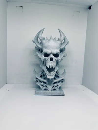 Thorned Revenant skull bust by Future 3D MakerWorld: Download Free 3D ...