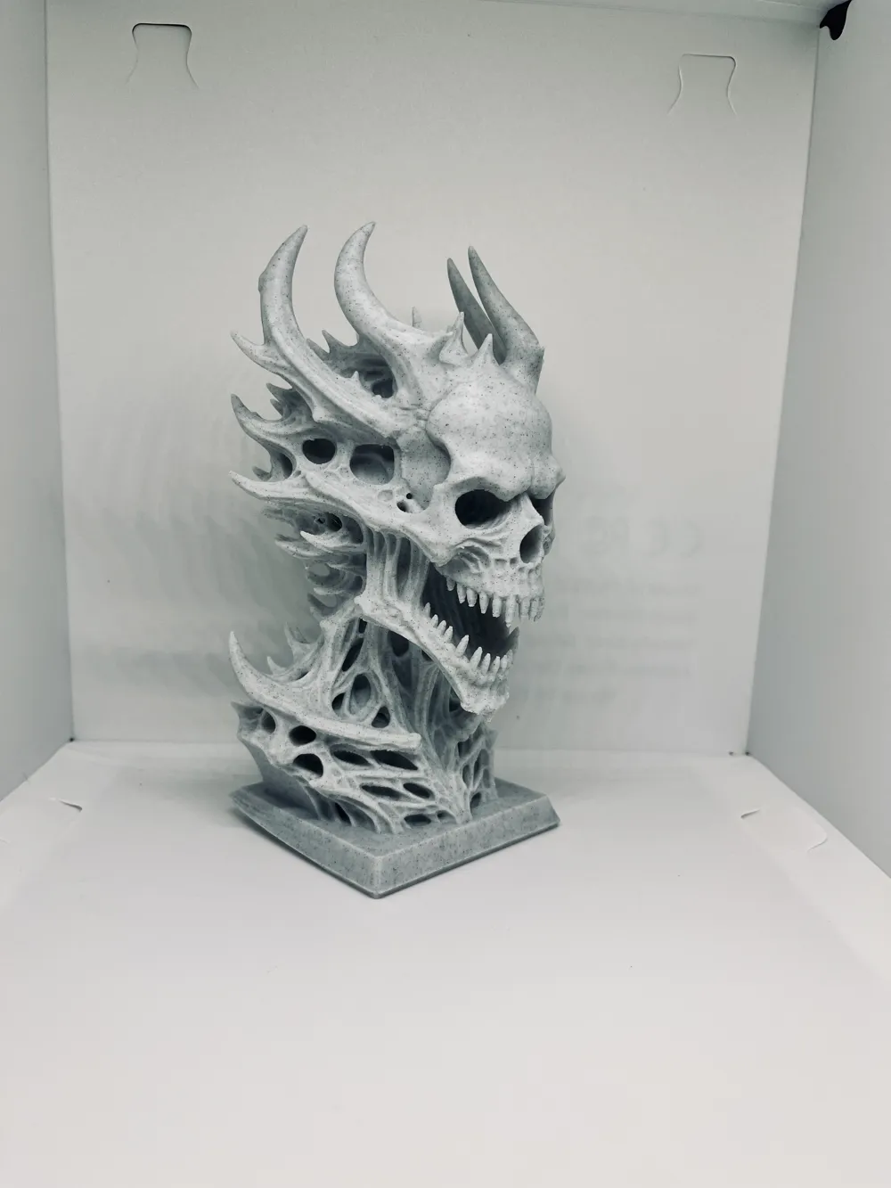 Thorned Revenant skull bust - Free 3D Print Model - MakerWorld