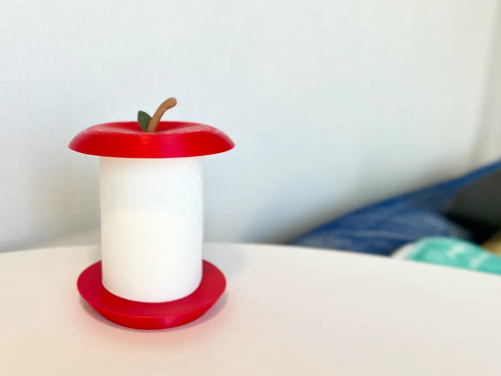 Apple Toilet Paper/ Kitchen Papertowel Roll Holder by Qualia3D ...