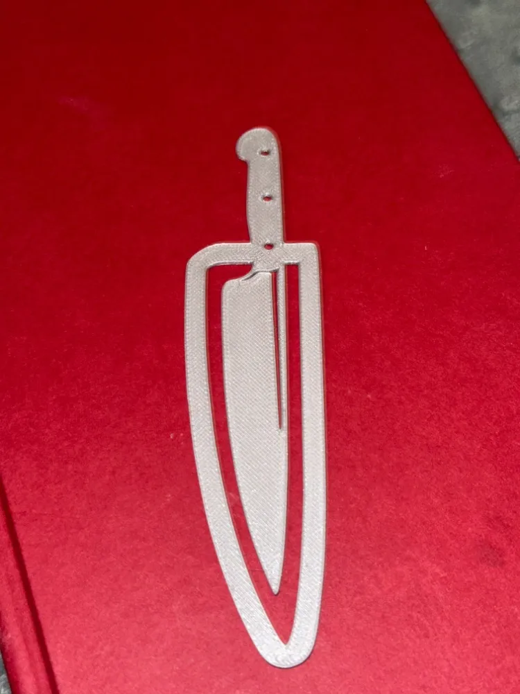 Knife Bookmark by goldiesvinyl - MakerWorld
