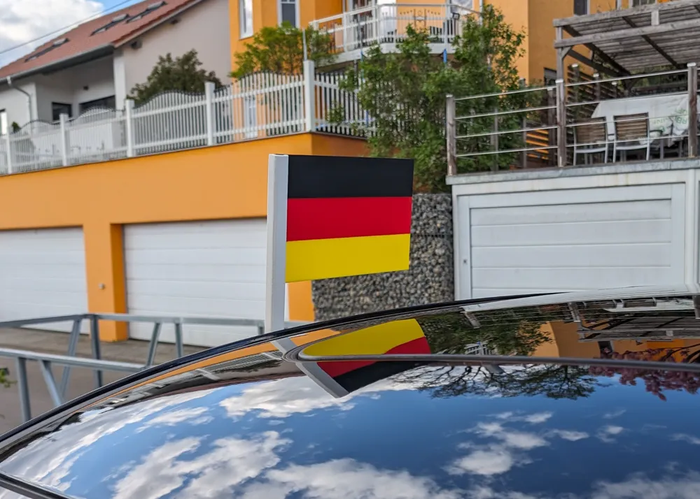 Car Window Flag for Germany by GoldichForge - MakerWorld