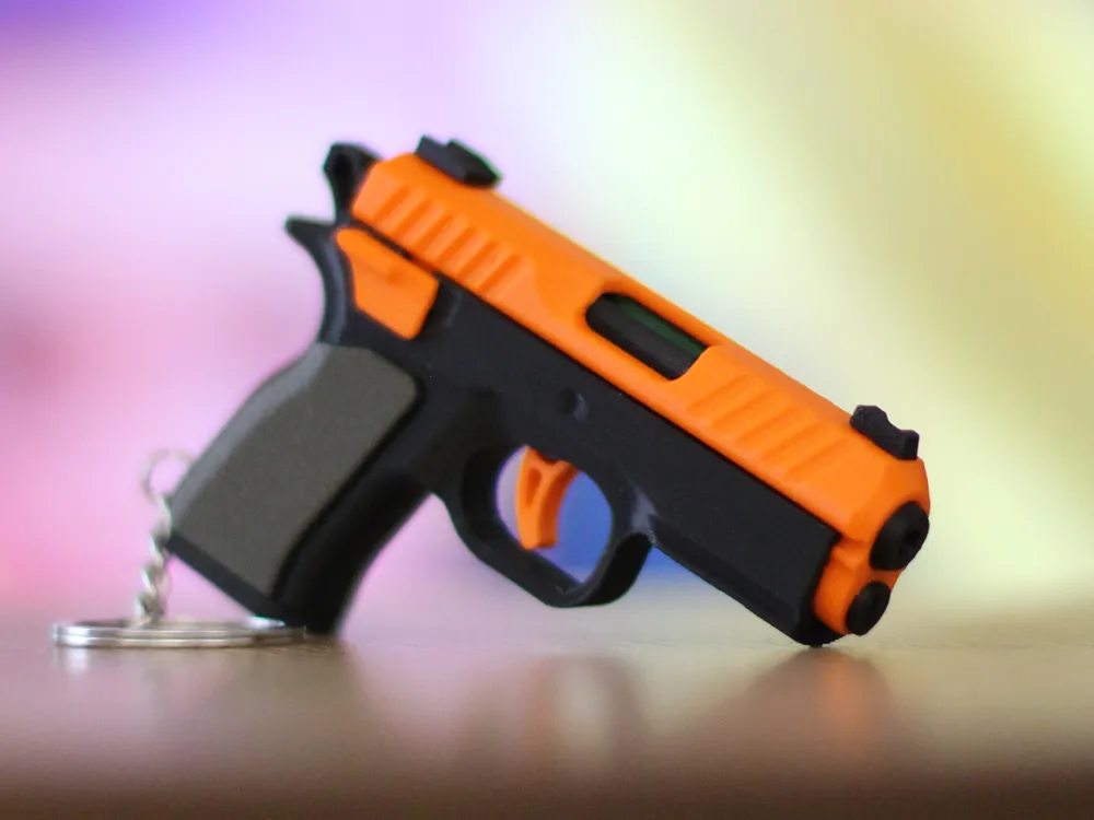 CZ Shadow Fidget Keychain – Slide-Action Toy - Free 3D Print Model ...