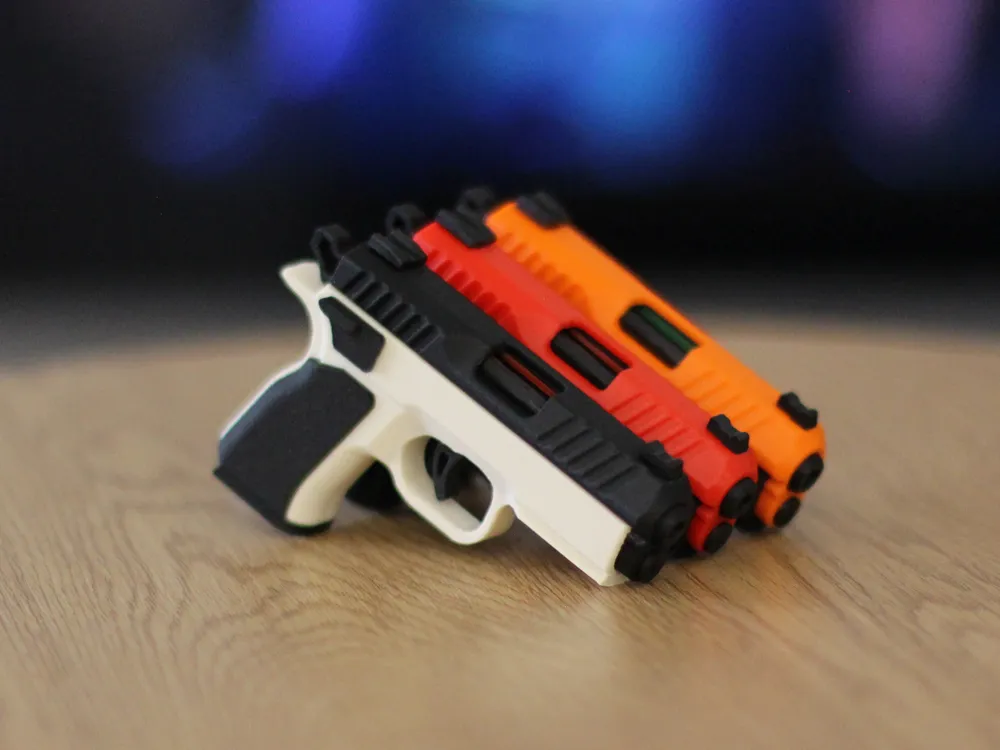 CZ Shadow Fidget Keychain – Slide-Action Toy - Free 3D Print Model ...