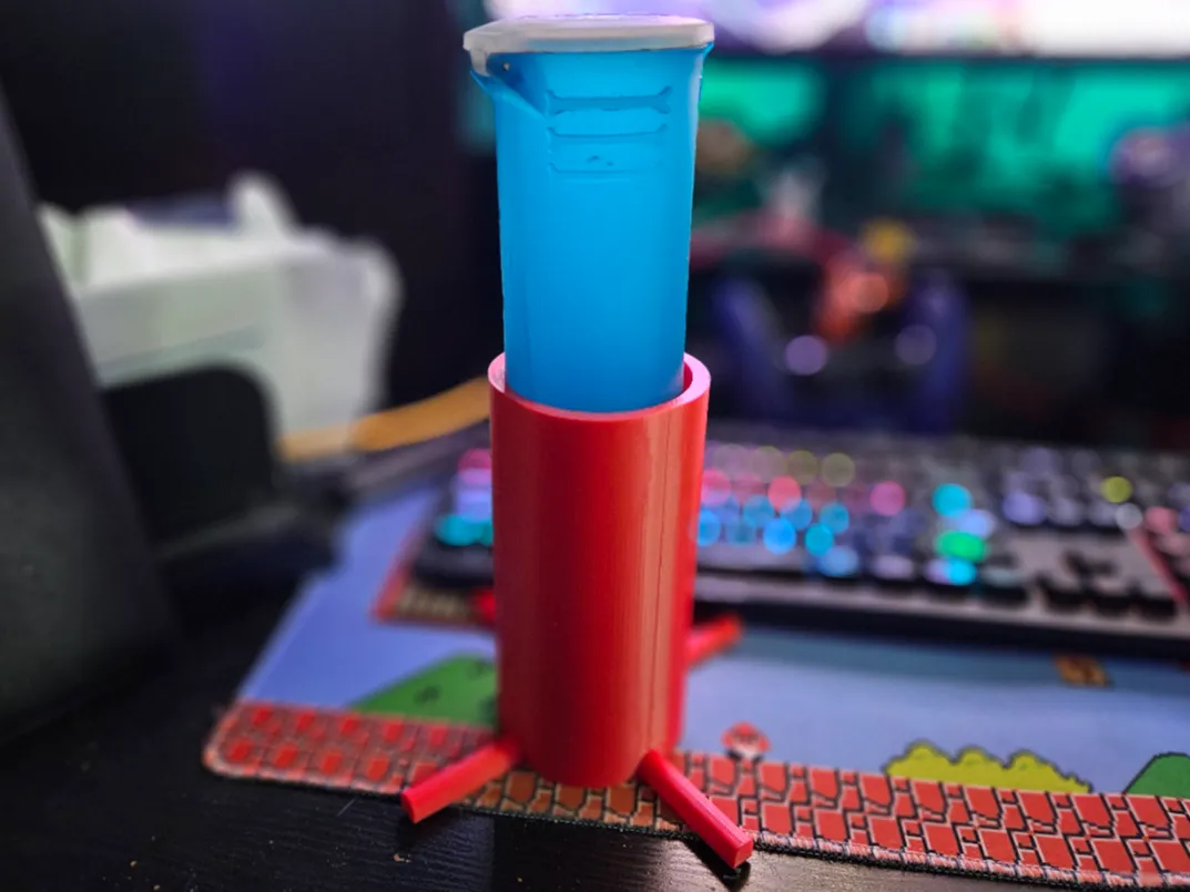 Single Paintball Pod Stand - Free 3D Print Model - MakerWorld