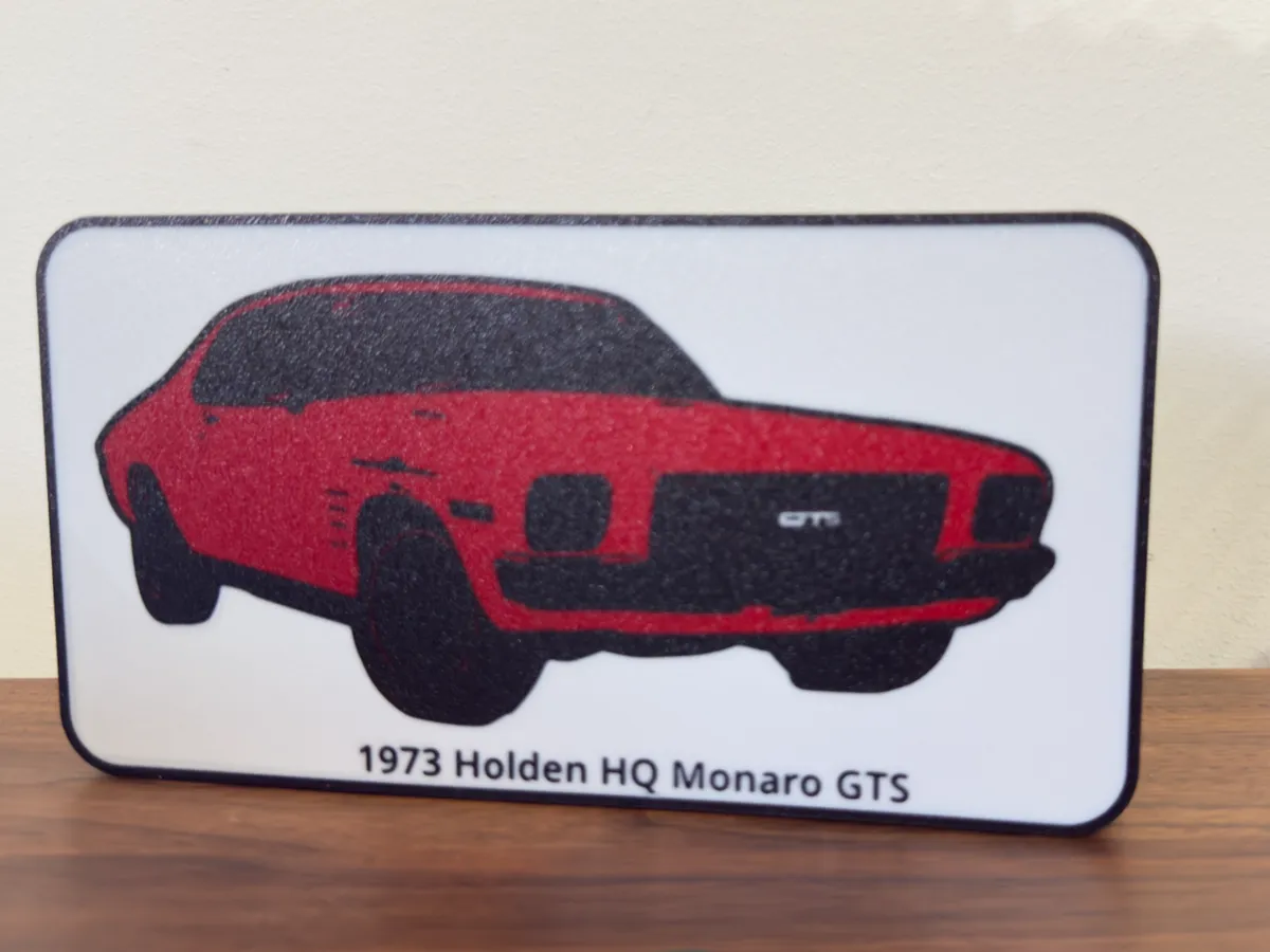 1973 HQ MONARO GTS Lightbox - Free 3D Print Model - MakerWorld