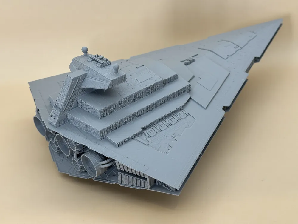 Imperial Star Destroyer Star Wars - Free 3D Print Model - MakerWorld