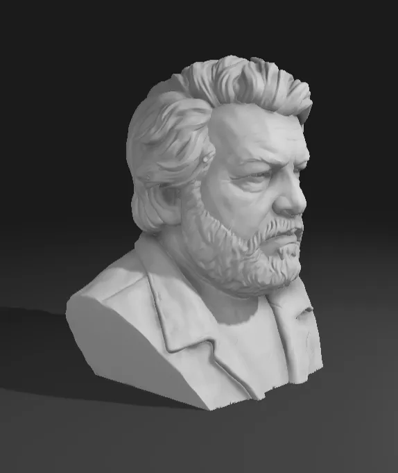 Bud Spencer Bust Art Terence Hill - Free 3D Print Model - MakerWorld