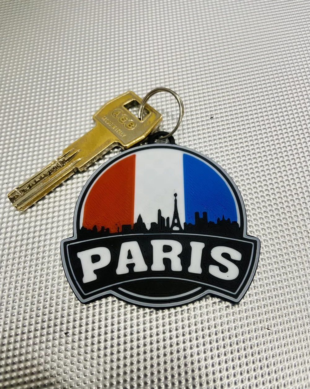 Paris keychain by GAF 3D MakerWorld: Download Free 3D Models