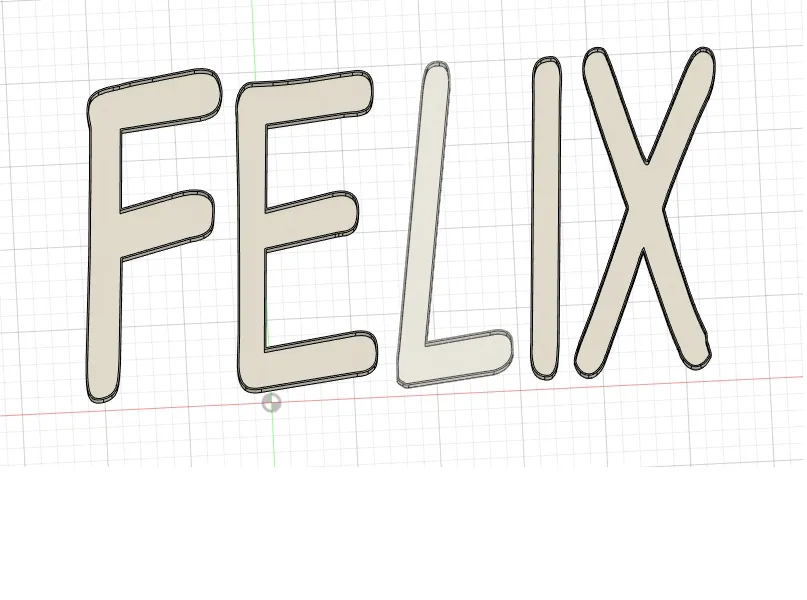 Wled Felix LED Namenslampe by andyatiphone - MakerWorld