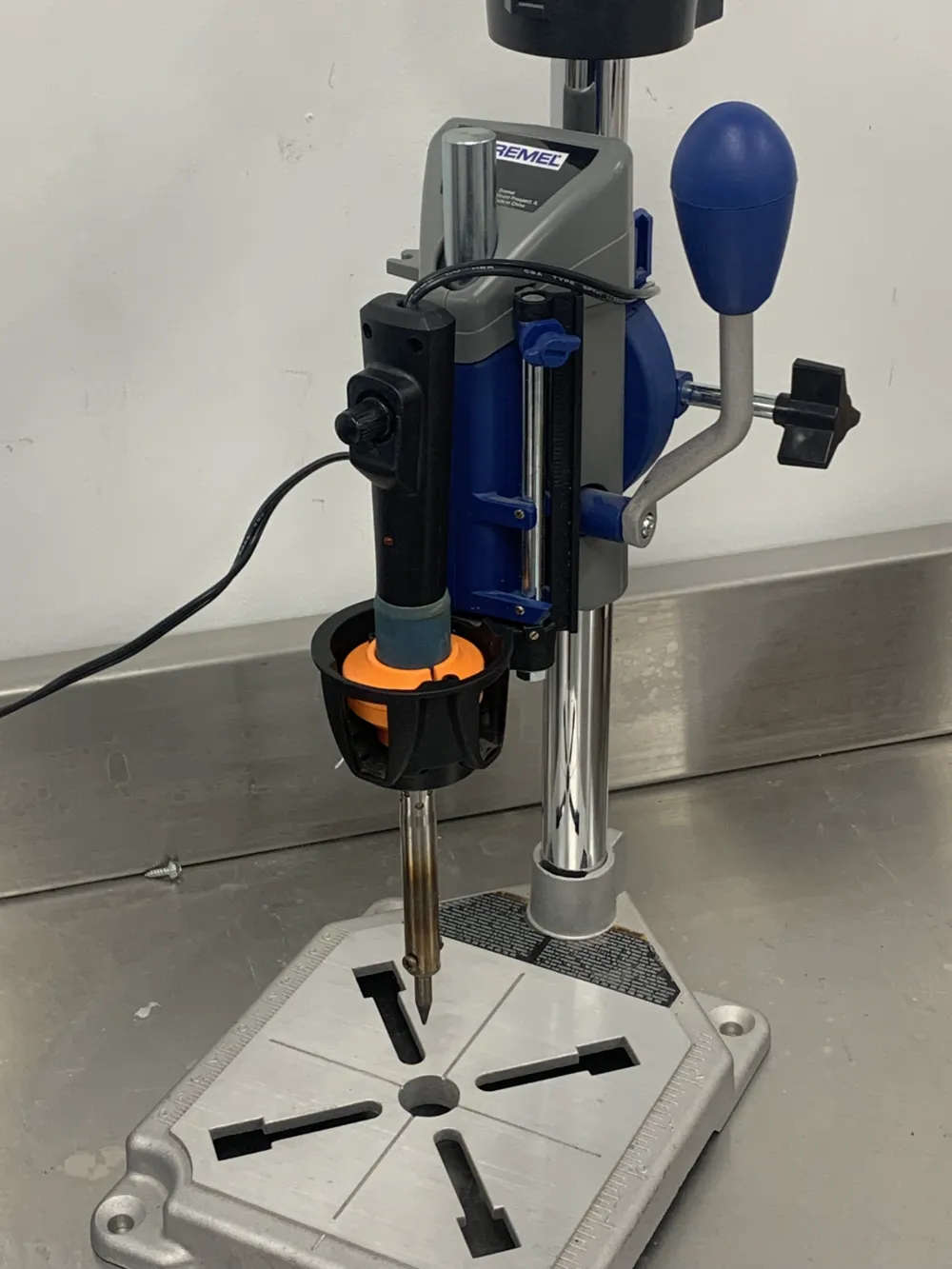 Heat-Set Insert Press - Dremel Drill Press Adapter by bobis MakerWorld ...