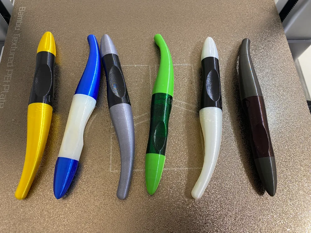 Ergonomic Pen by monkey king MakerWorld: Download Free 3D Models