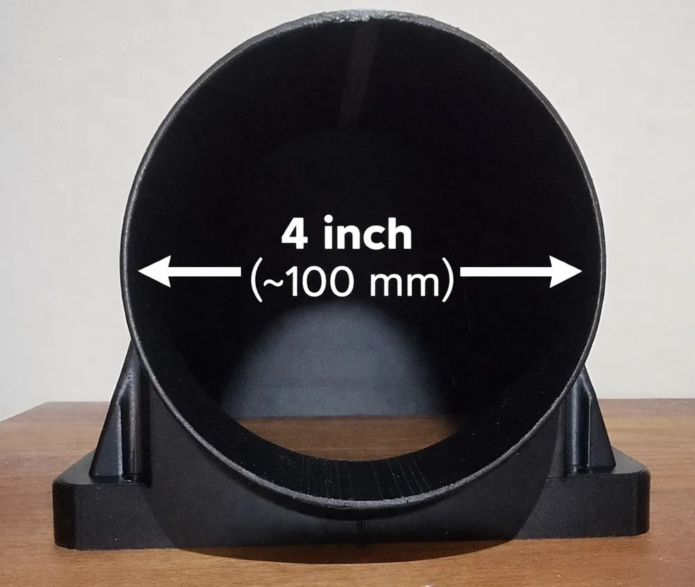 H2D / H2S / H2C 4-Inch Side Vent - Free 3D Print Model - MakerWorld