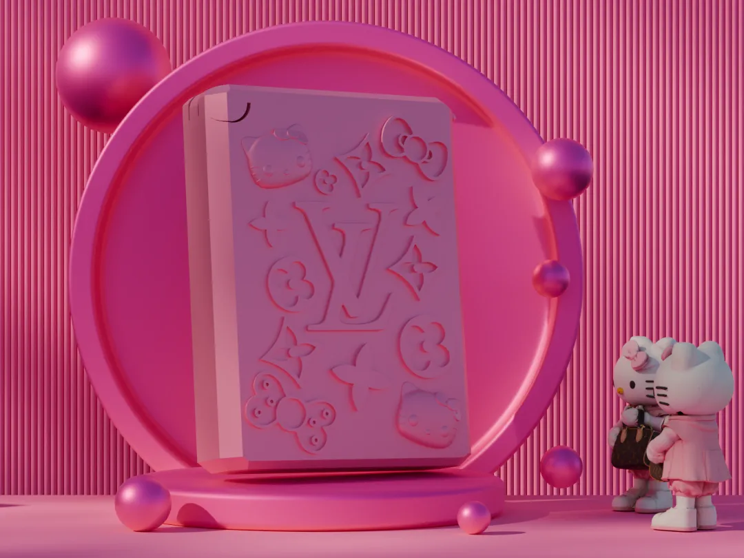 Cigarette Case, Hello Kitty x Louis Vuitton - Free 3D Print Model ...
