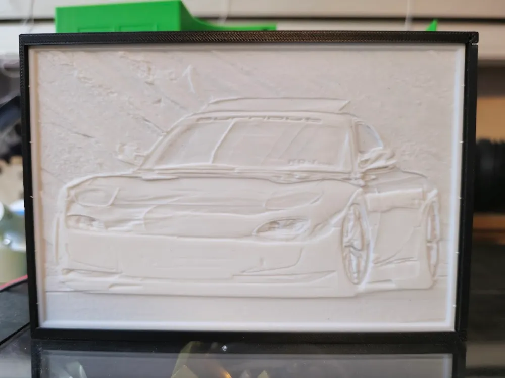 Shine Auto Project RX7 Burnout Body Kit Lithophane by propslayerfab ...