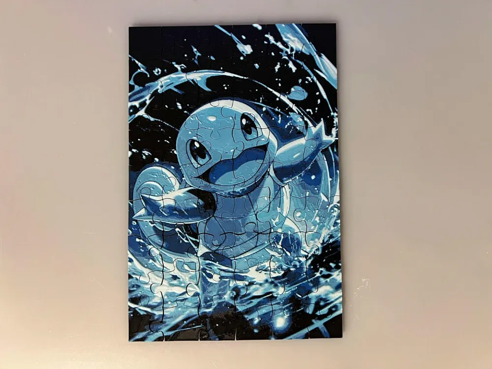 Puzzles: Squirtle Water Pool by 3djd MakerWorld: Download Free 3D Models