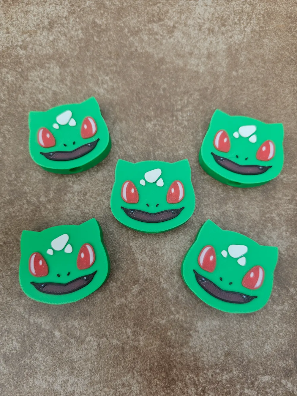 Bulbasaur Face straw topper by 3dprints21 MakerWorld: Download Free 3D ...