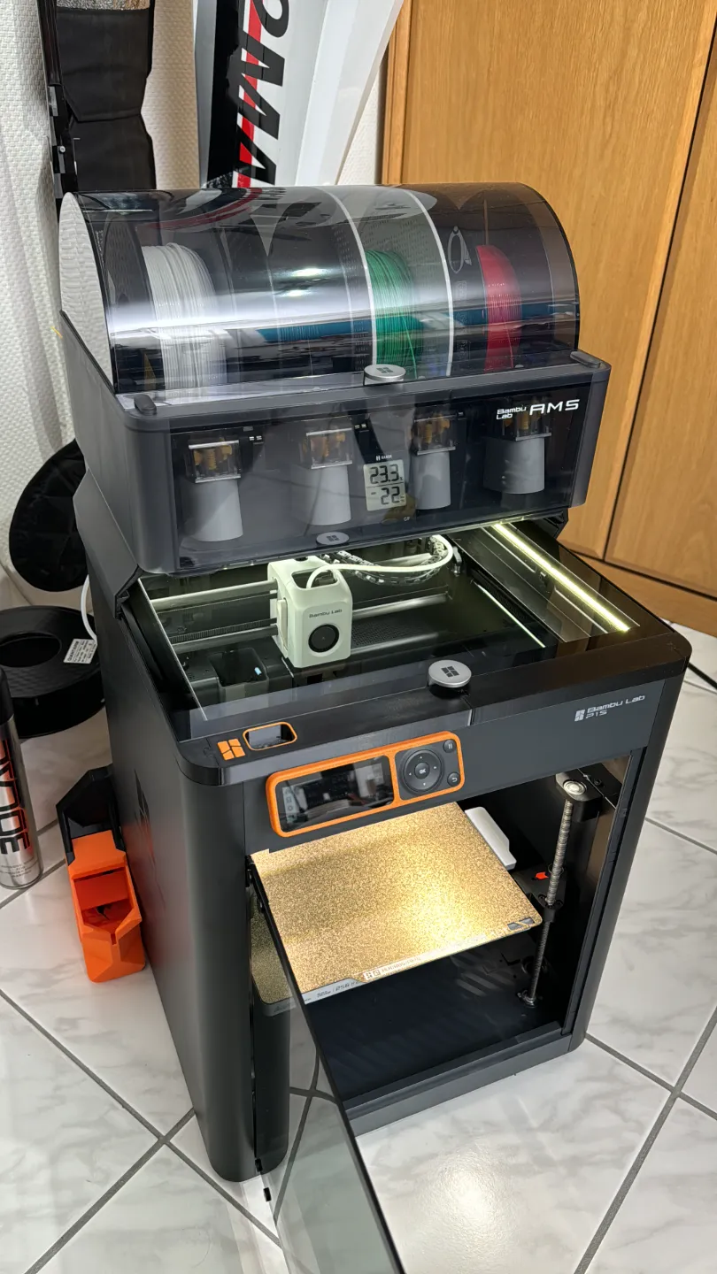 BEST AMS Riser for ~10mm LED Strips, EASY PRINT Remixed by PascalR11 ...