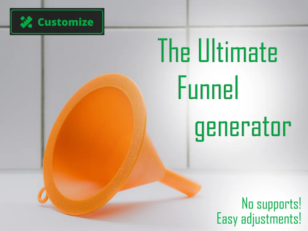 The Ultimate Funnel Generator + Sample Funnel by John Galt - MakerWorld