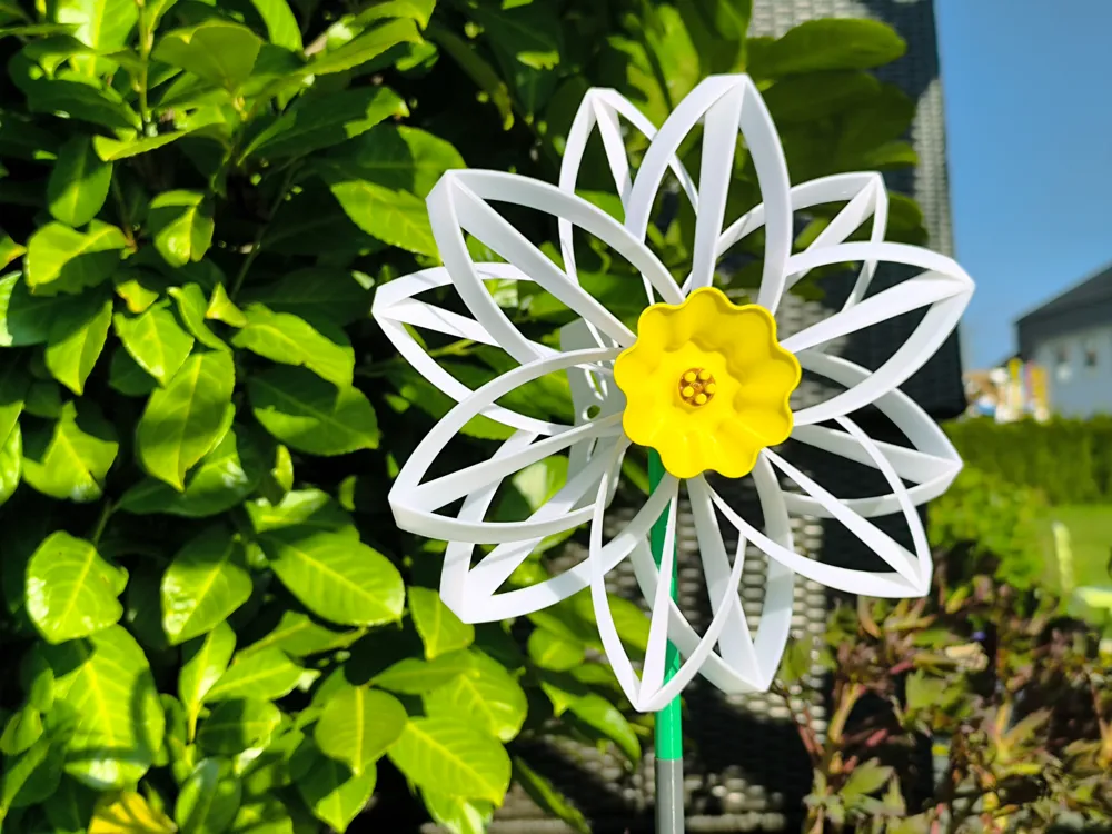 Windmill Daffodil (Osterglocken) - Free 3D Print Model - MakerWorld
