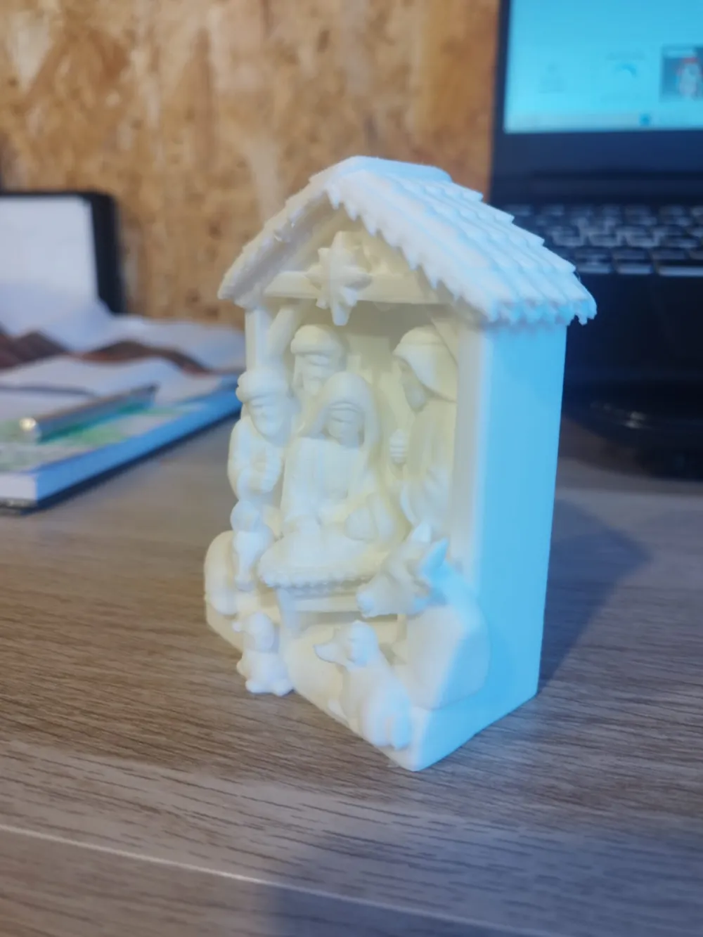 nativity scene of light - Free 3D Print Model - MakerWorld