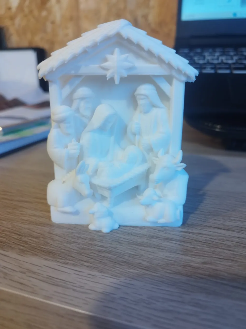 nativity scene of light - Free 3D Print Model - MakerWorld
