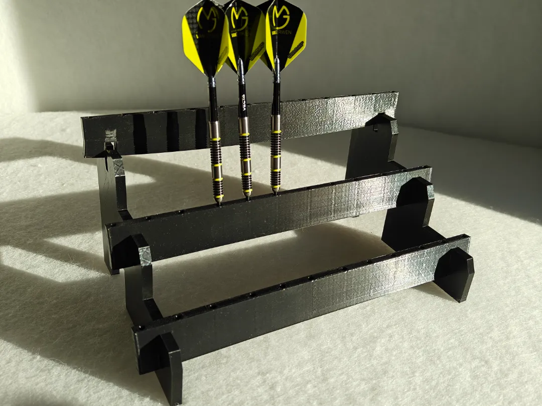 Compact 36 Dart Holder Display stand for 12 Sets - Free 3D Print Model ...