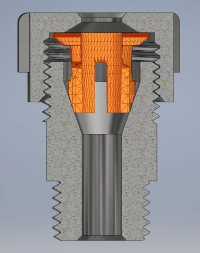 M10 PTFE tube connector by KG3Dee - MakerWorld