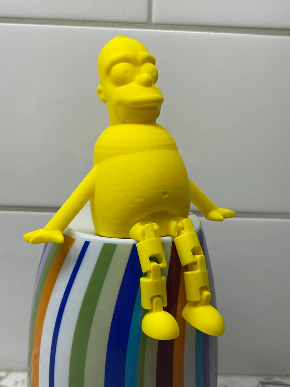HOMER SIMPSON BUDDY ARTICULATED by RETIRED GUY 3D PRINTING - MakerWorld