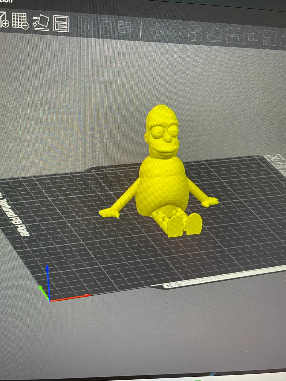 HOMER SIMPSON BUDDY ARTICULATED by RETIRED GUY 3D PRINTING - MakerWorld