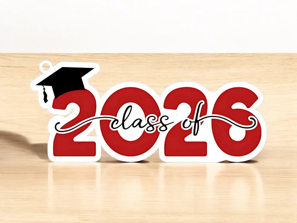 Class of 2026 Keychain by HunBeeCreations MakerWorld: Download Free 3D ...