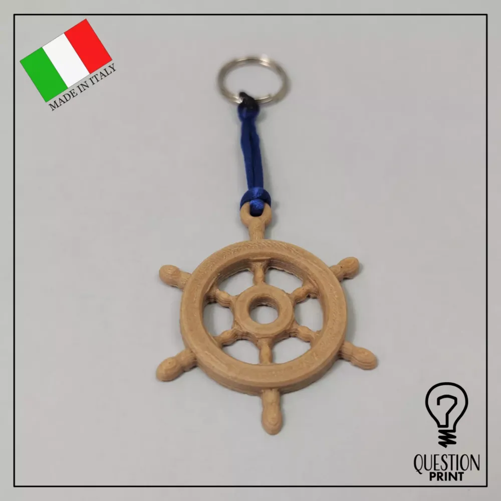 PLA WOOD RUDDER KEYCHAIN by QuestionPrintMakerWorld: Download Free 3D ...