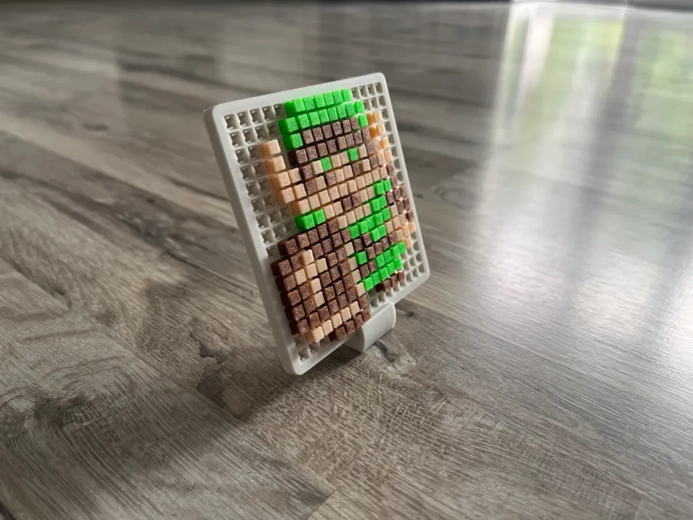 Zelda - 8-Bit Pixel Link Puzzle with gift box by mrsretronintendo ...