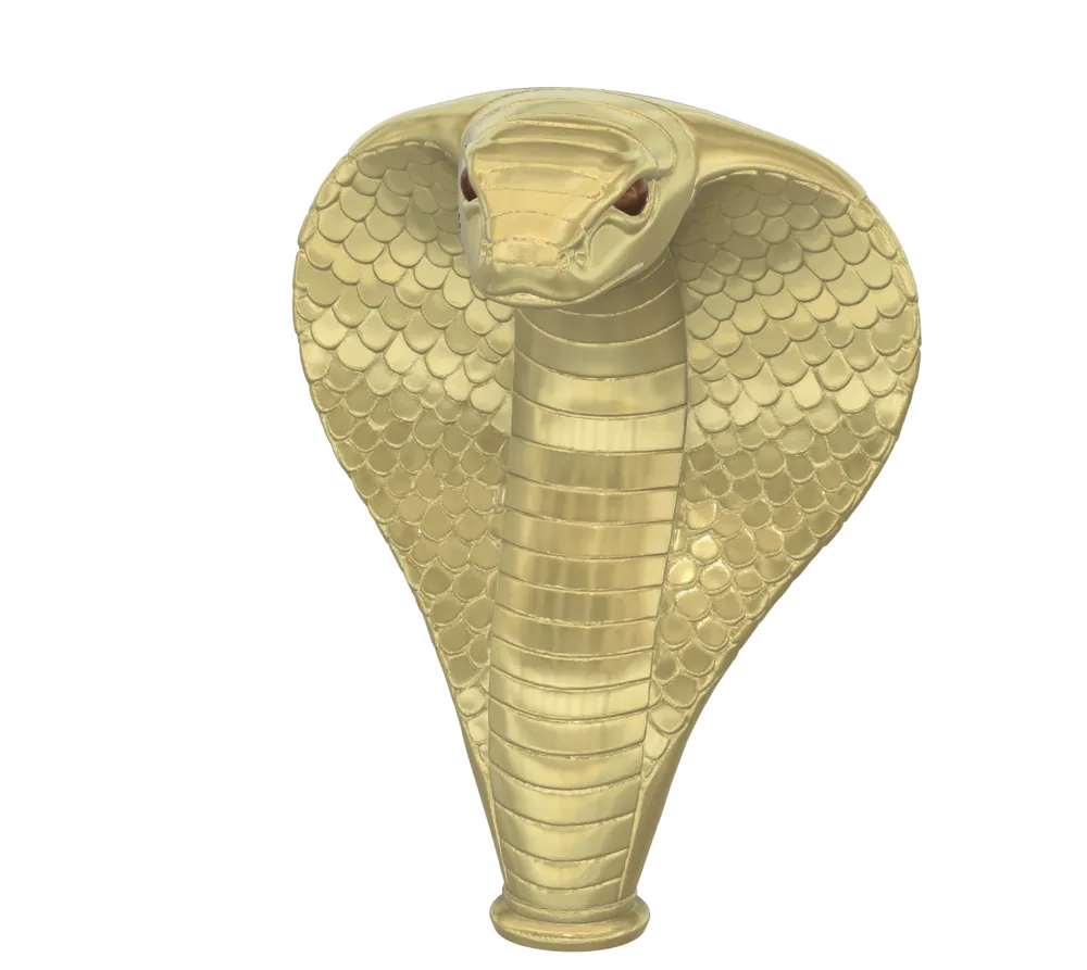 Cobra Head Scepter - Free 3D Print Model - MakerWorld