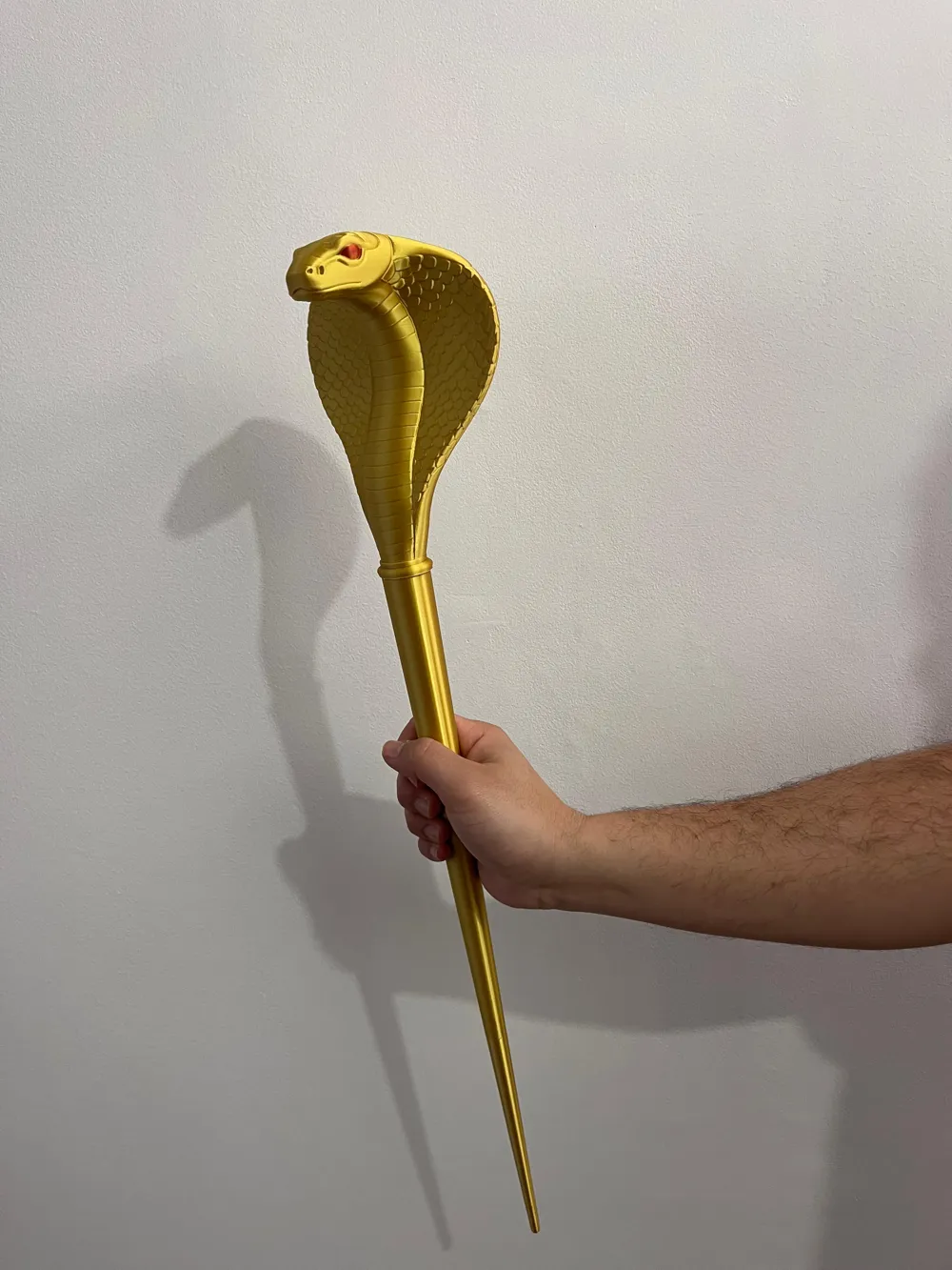 Cobra Head Scepter - Free 3D Print Model - MakerWorld