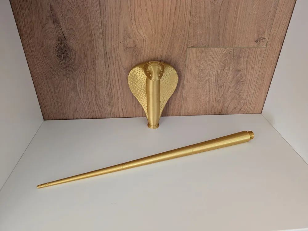 Cobra Head Scepter - Free 3D Print Model - MakerWorld