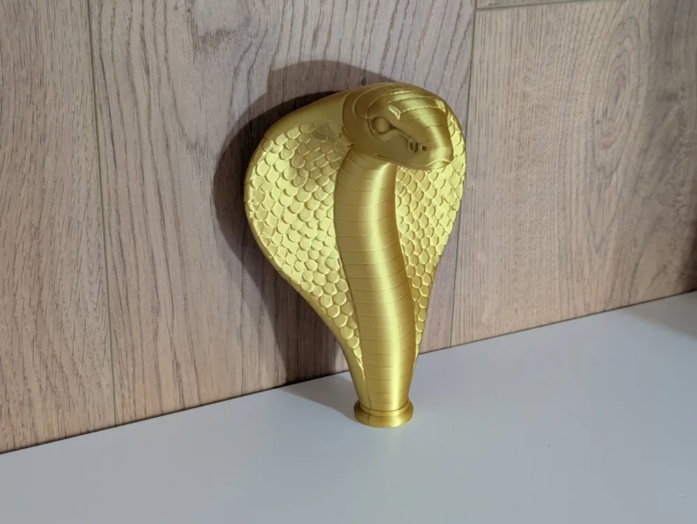 Cobra Head Scepter - Free 3D Print Model - MakerWorld
