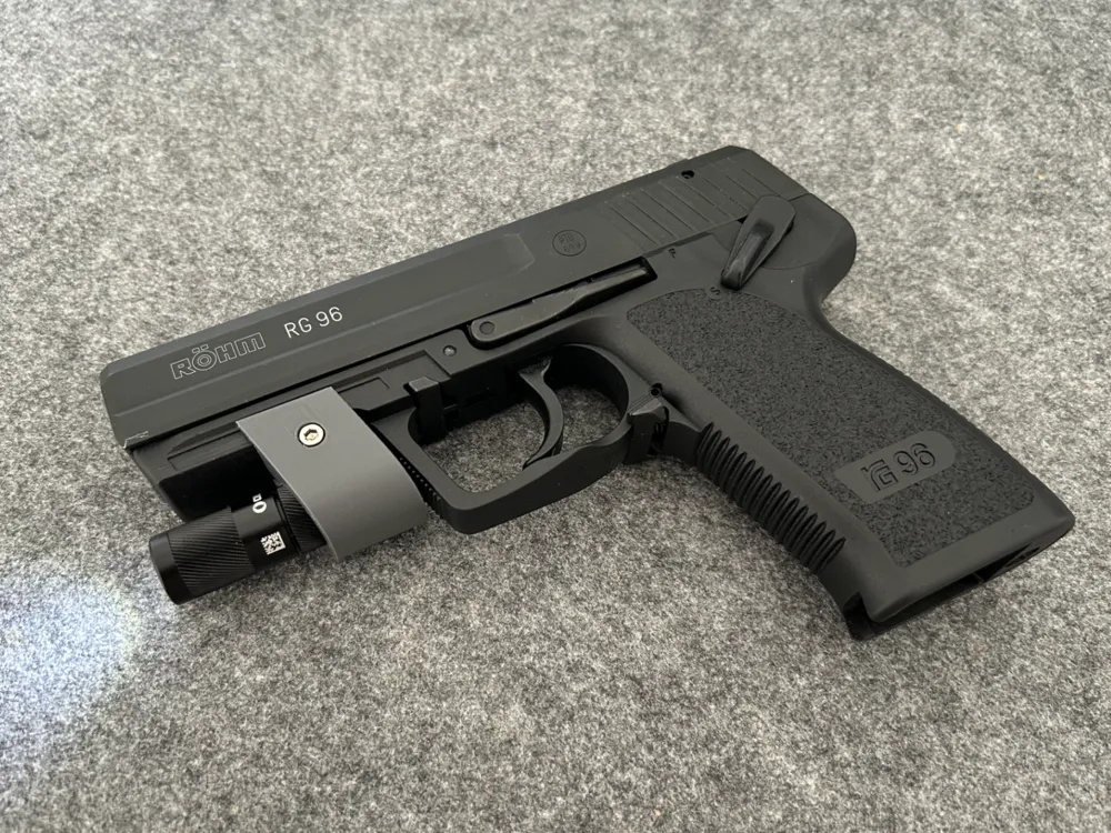 Röhm RG96 Gunlight - tactical gunlight Olight - Free 3D Print Model ...