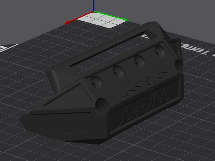 Traxxas Maxx V1 & V2 Front Bumper - Free 3D Print Model - MakerWorld
