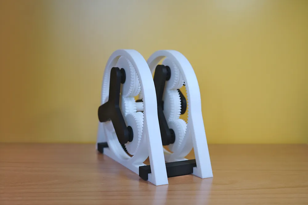 优雅的双级行星齿轮箱 来自 Semplicio MakerWorld：免费下载 3D 模型