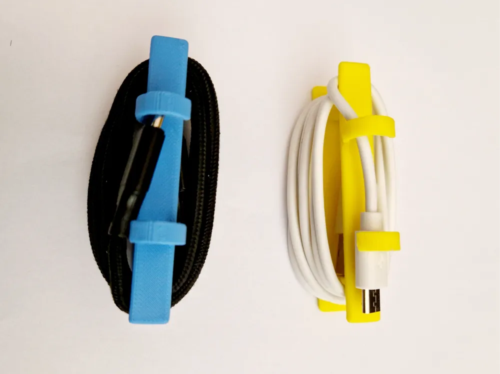 Compact and functional USB cable winder by Earth2024 - MakerWorld