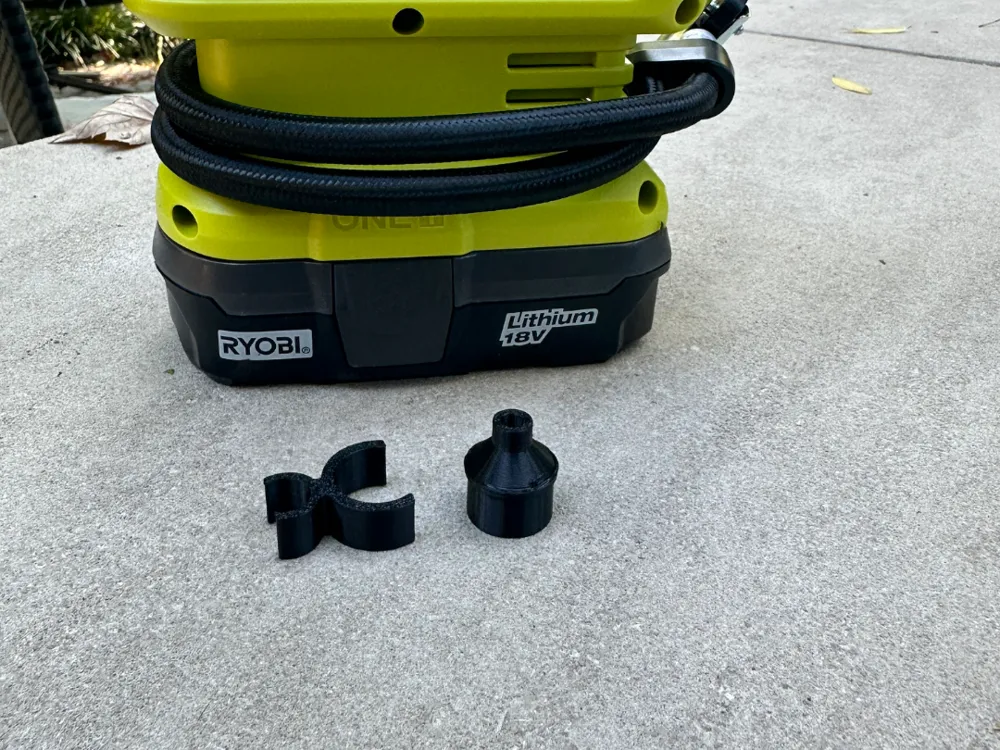 Schrader valve adapter for inflatables by copyleft - MakerWorld