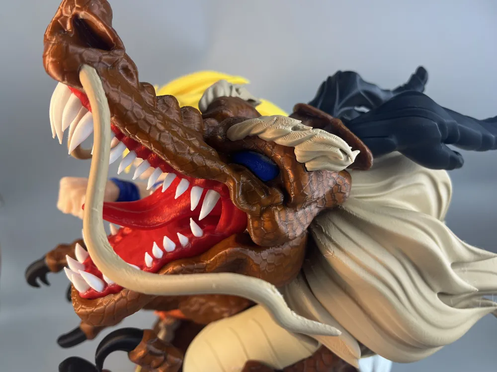 DragonBall-Super 3 Dragon Fist Goku by 超赛痞子汪 MakerWorld: Download Free ...