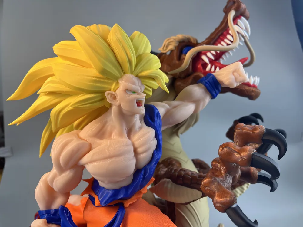 DragonBall-Super 3 Dragon Fist Goku by 超赛痞子汪 MakerWorld: Download Free ...