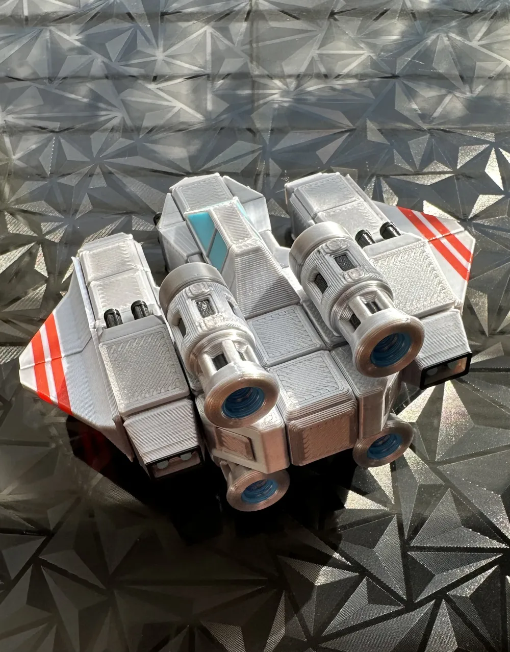 Modular Space Craft - Starfighter - Free 3D Print Model - MakerWorld