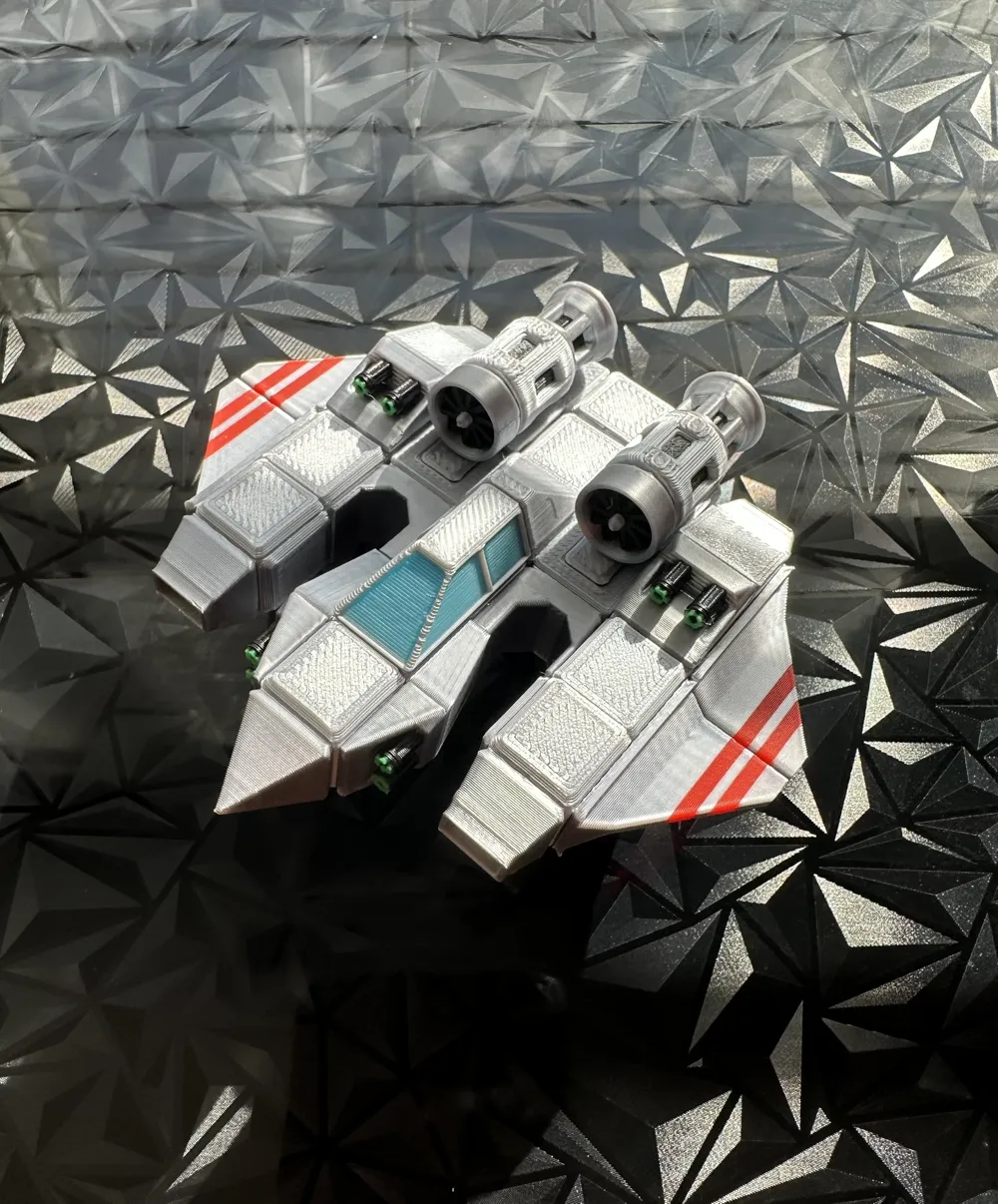 Modular Space Craft - Starfighter - Free 3D Print Model - MakerWorld